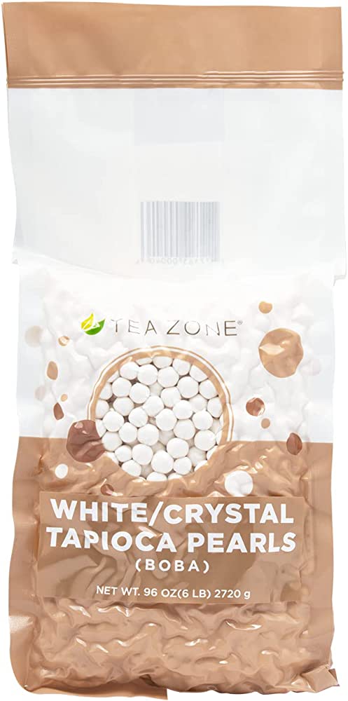 WHITE TAPIOCA BOBA - TEA ZONE - 6x6# – M&L FOOD CO