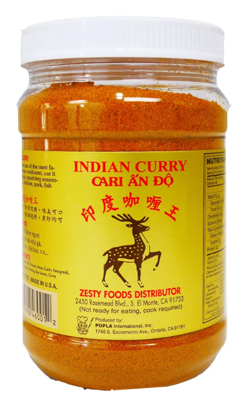DEER INDIAN CURRY POWDER - 16oz – M&L FOOD CO